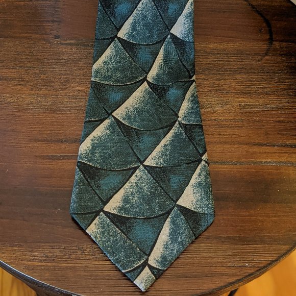 BBB Studio | Accessories | 5 Bbb Studio Green Dragon Scale Design Tie ...